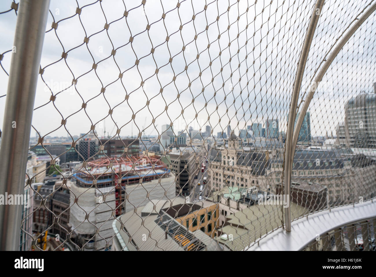 Observation deck on the Monument - fantastic view over the City of ...