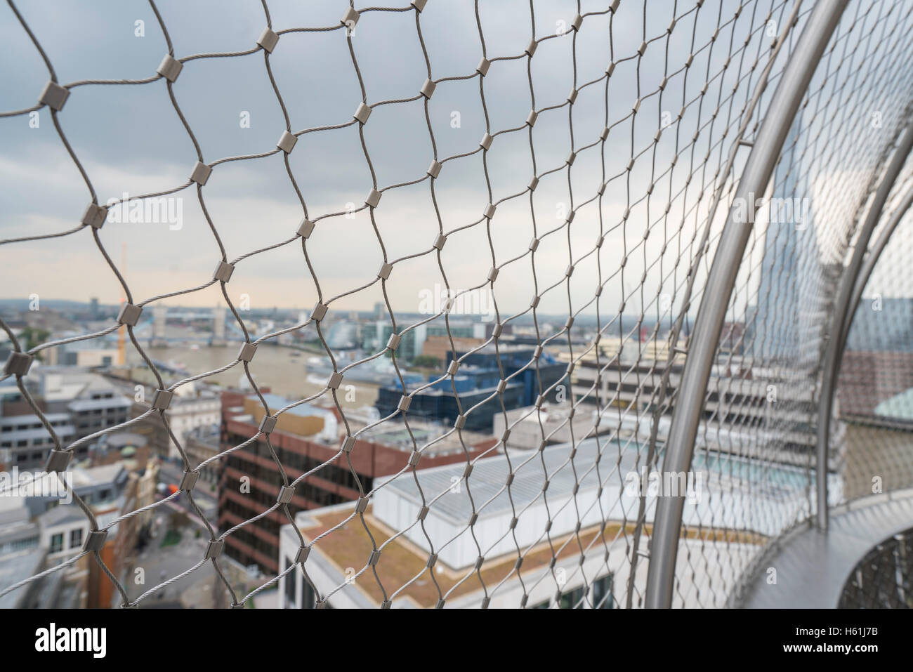Observation deck on the Monument - fantastic view over the City of ...