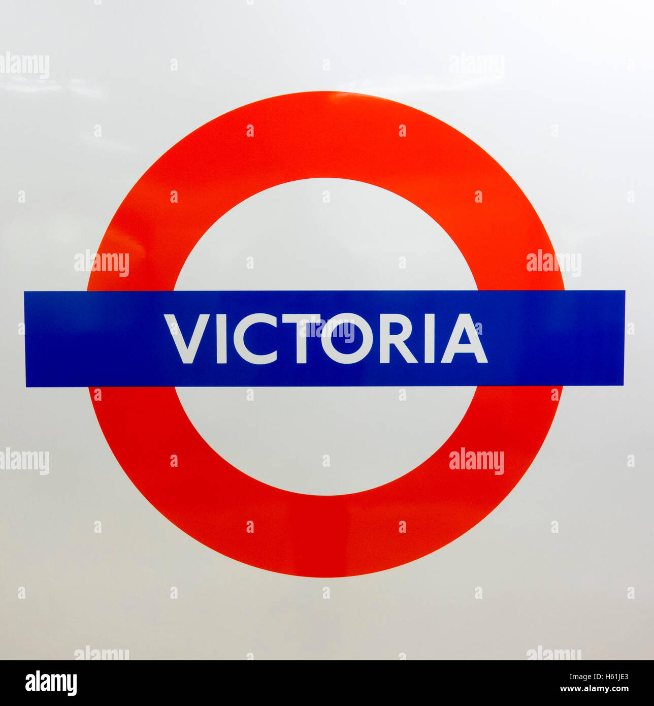 Victoria Underground Station in London Westminster Stock Photo - Alamy