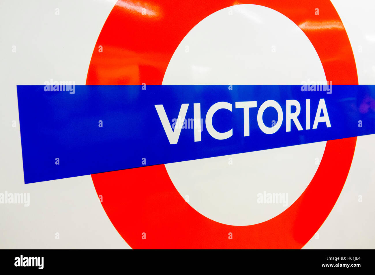 Victoria Underground Station in London Westminster Stock Photo - Alamy