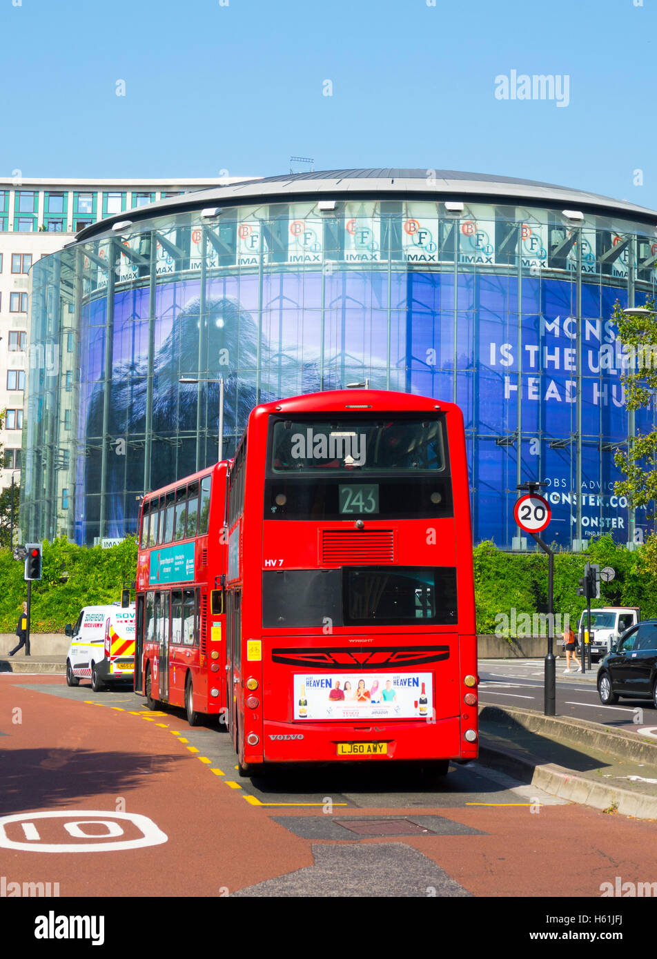BFI Imax Movie Theatre in London Waterloo Stock Photo - Alamy