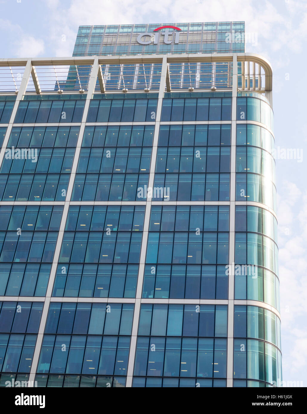 Citigroup Building at Canary Wharf Stock Photo - Alamy