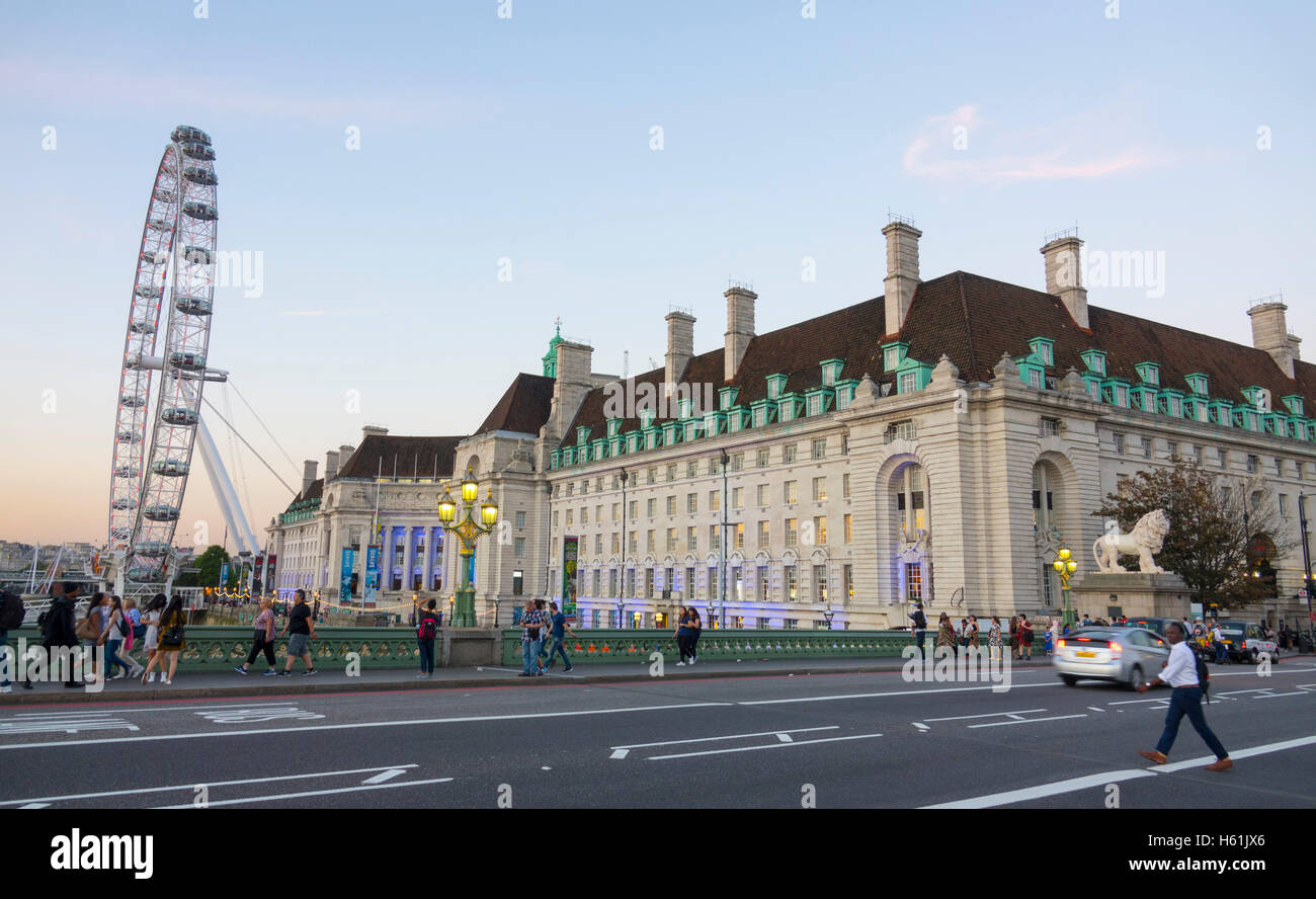 County Hall in London Stock Photo - Alamy