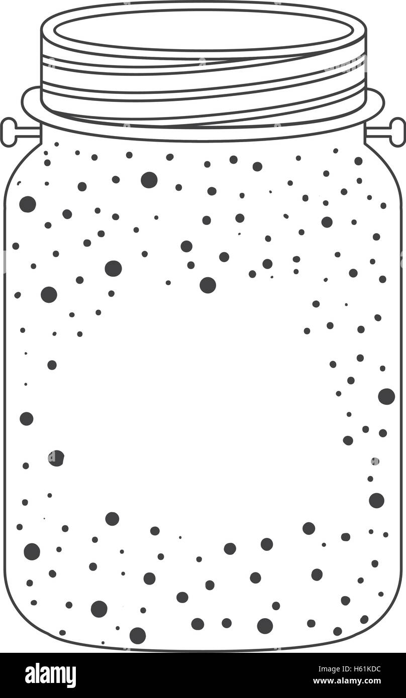 Mason Jar Outline