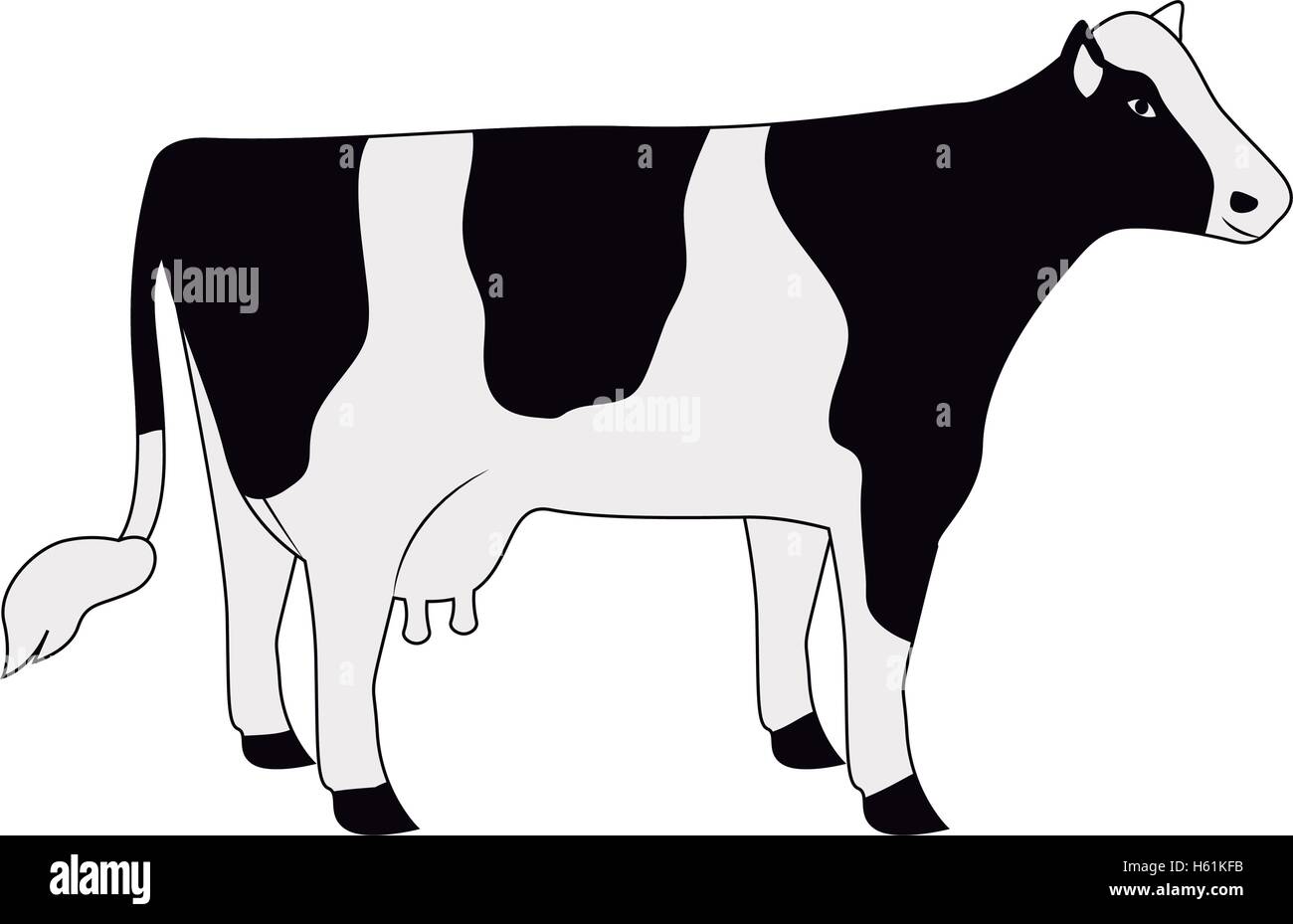 cow animal icon Stock Vector Image & Art - Alamy