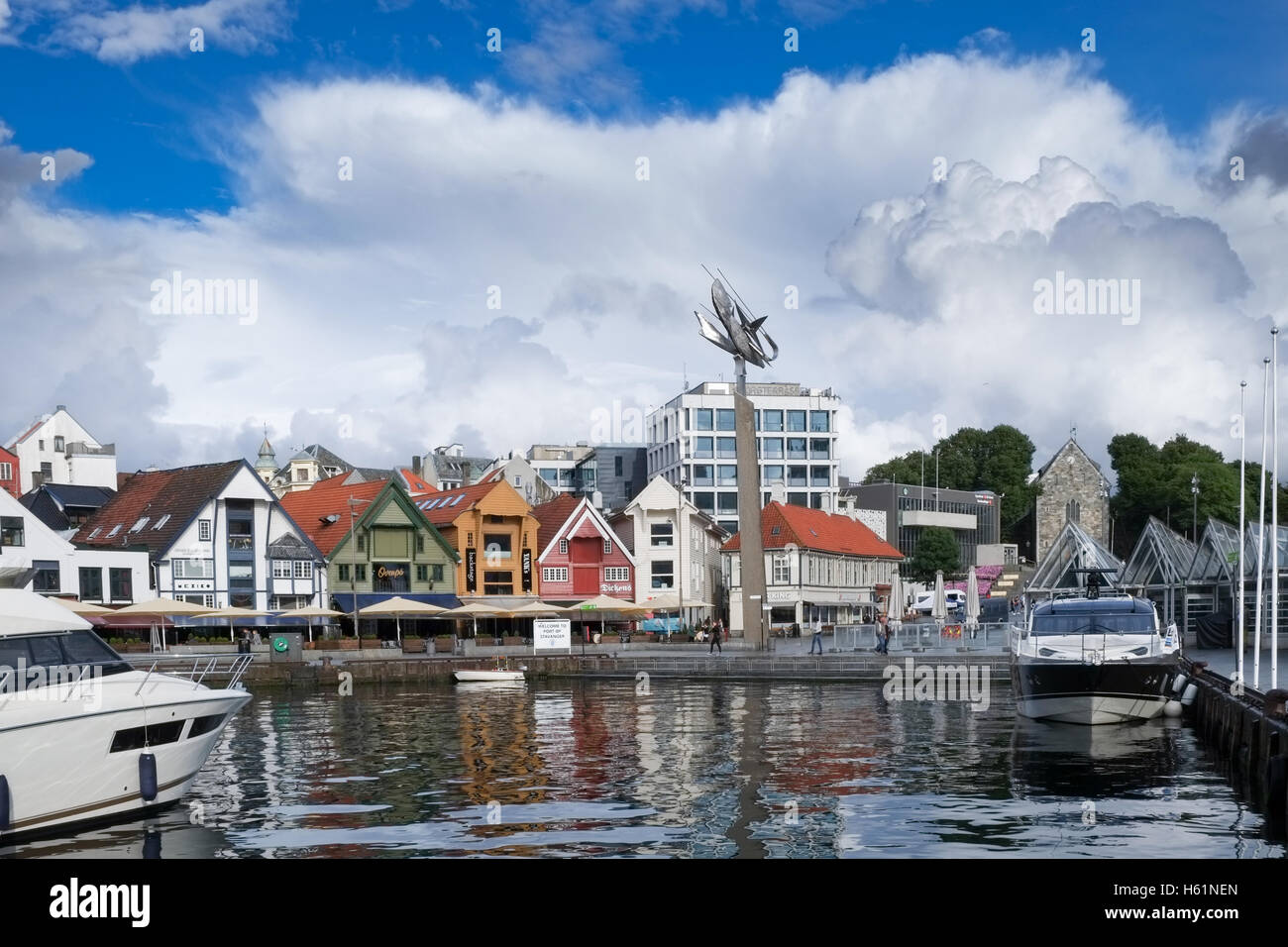 Stavanger sea waterfront houses hi-res stock photography and images - Alamy