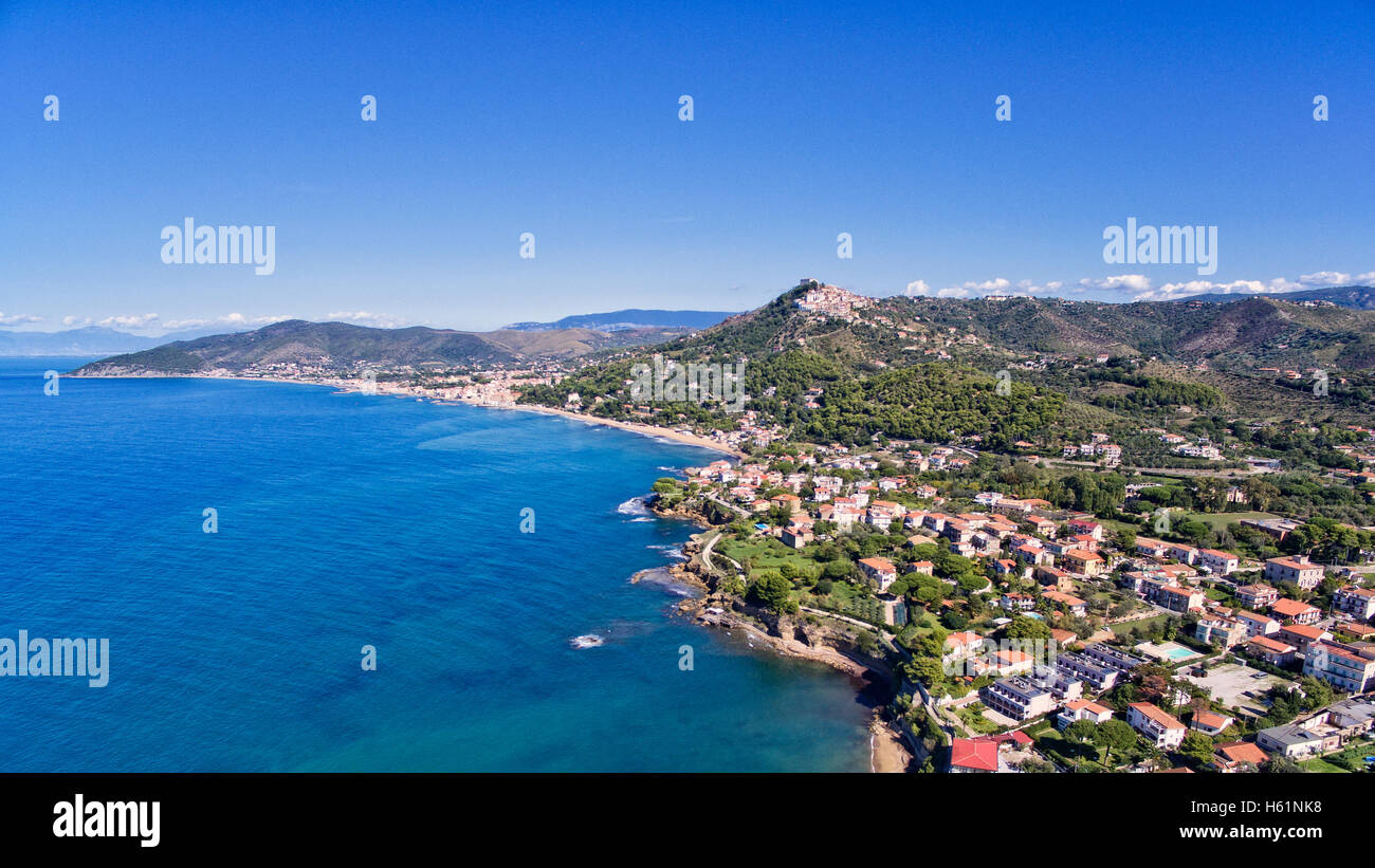 Santa Maria di Castellabate is on the sea near Acciaroli, in the ...