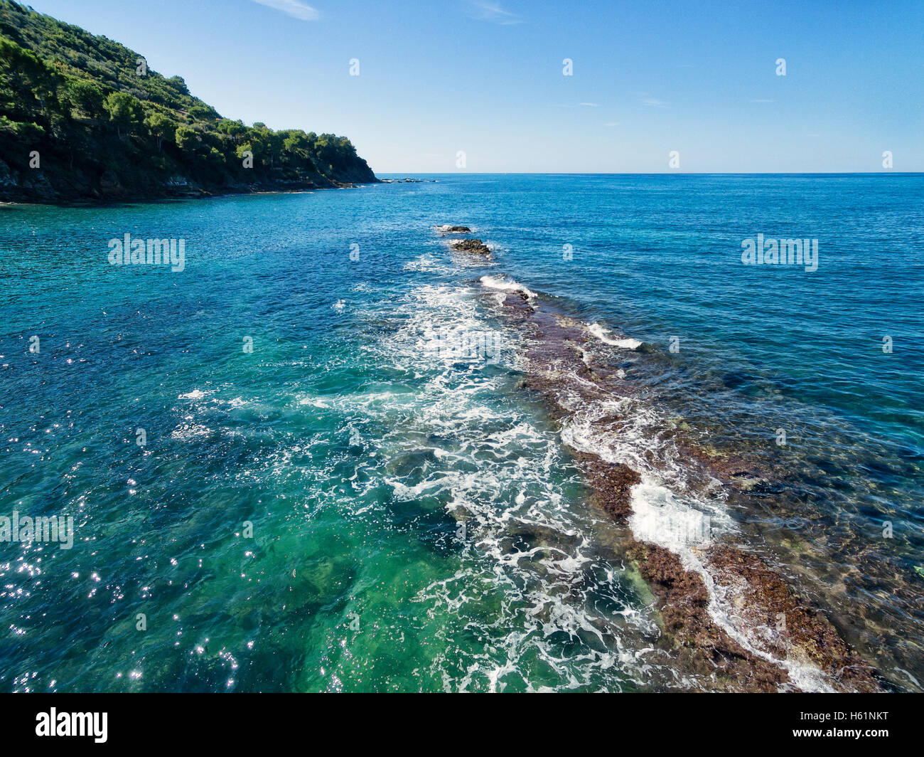 San Marco of Castellabate is on the sea near Acciaroli, in the ...