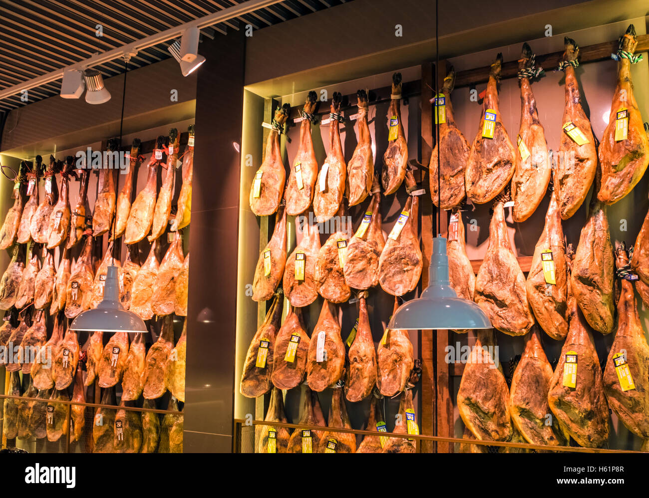 Jamon barcelona hi-res stock photography and images - Alamy