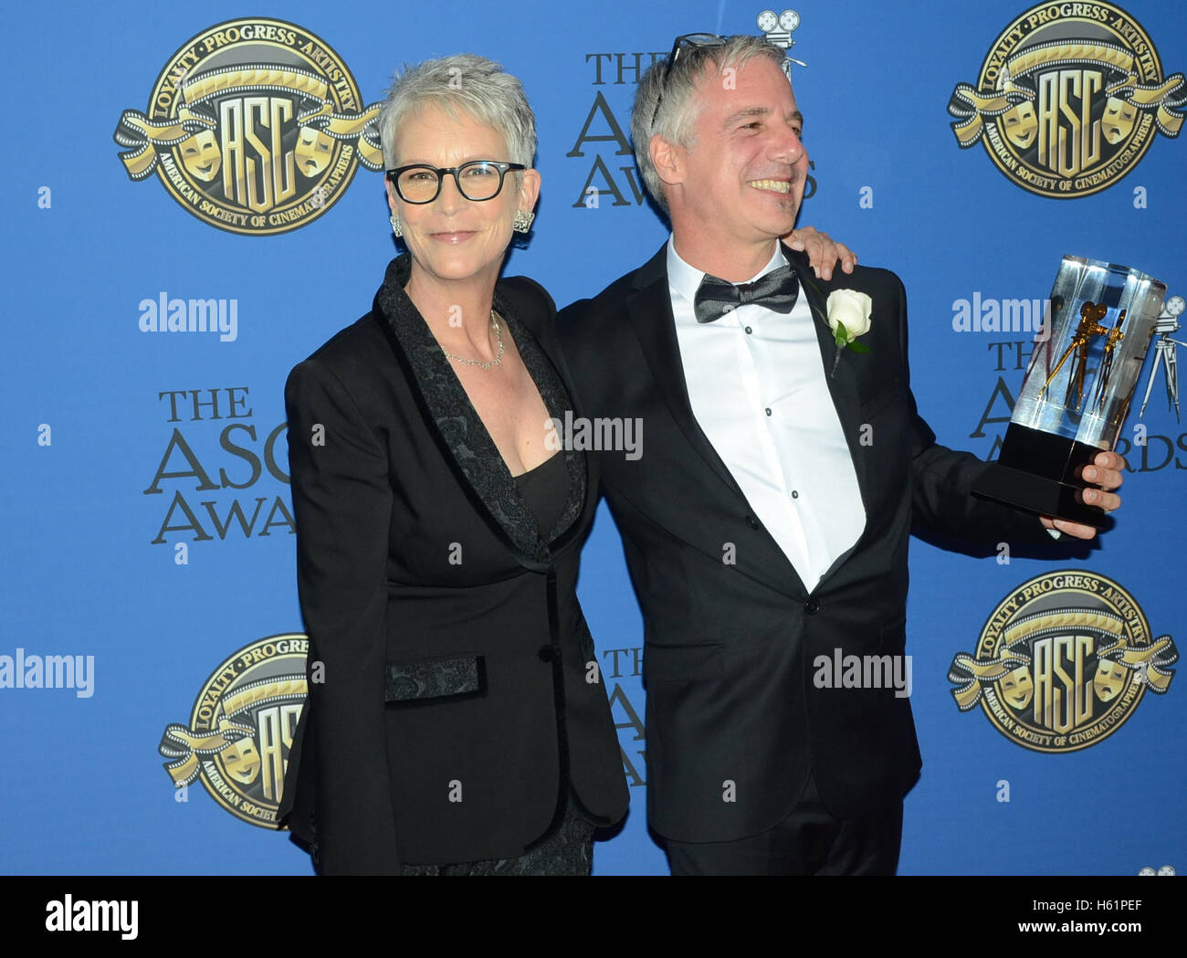 Jamie Lee Curtis (L) and filmmaker Pierre Gill attends the 2016 - USA ...