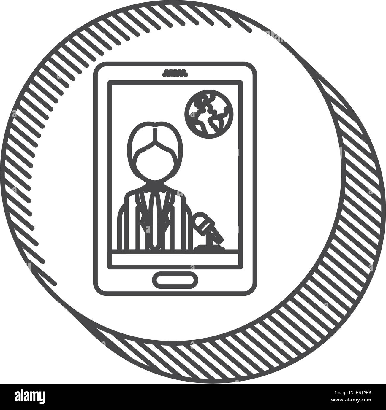 Data journalist Stock Vector Images - Alamy