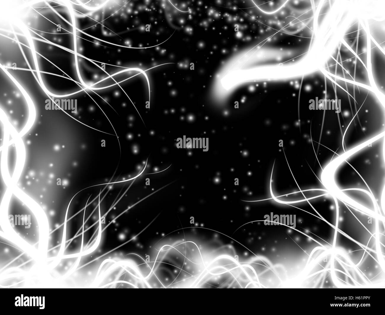 Technology background abstract lines Black and White Stock Photos ...