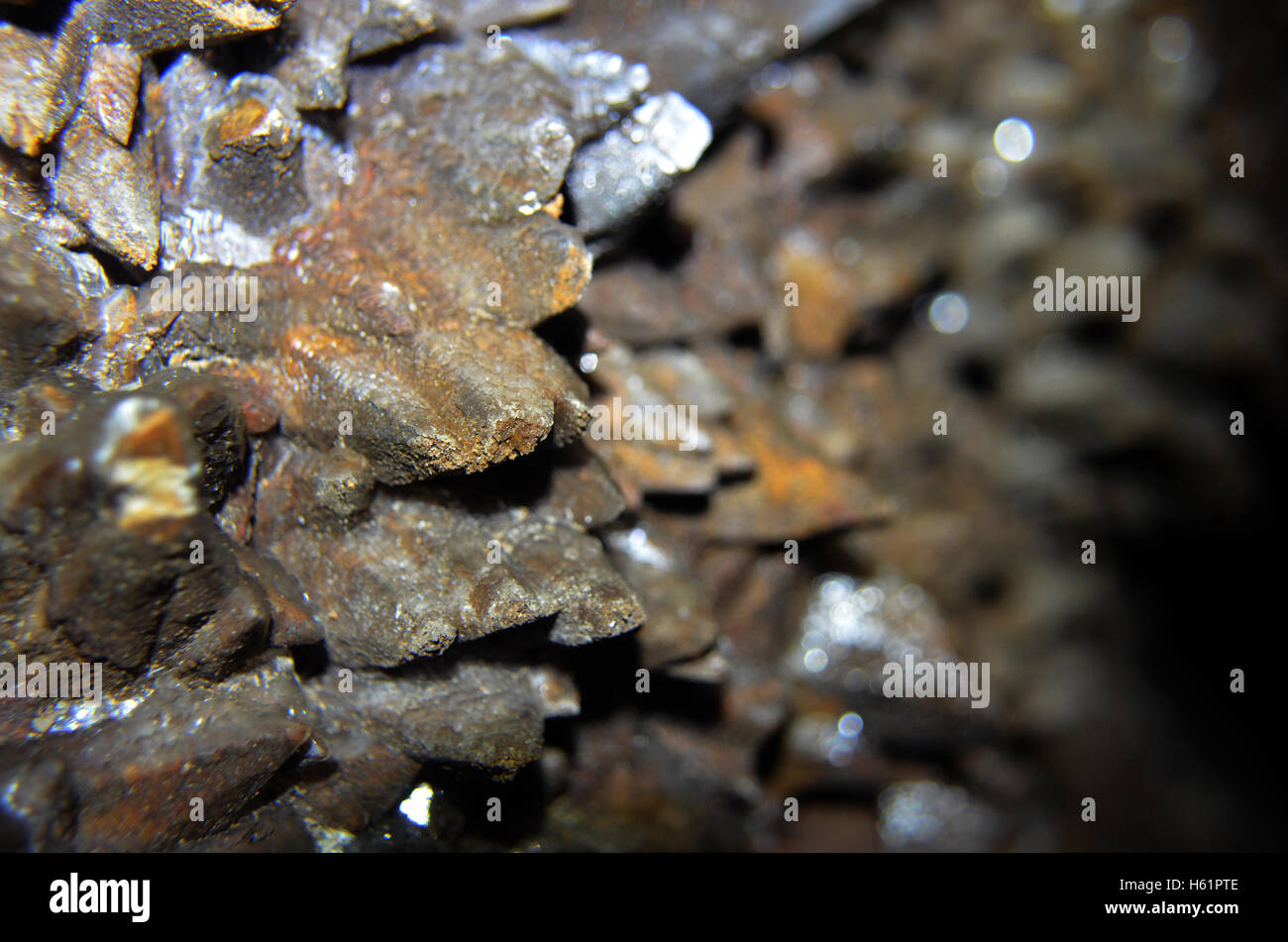 caves and mines around Greece , Εurope Stock Photo - Alamy