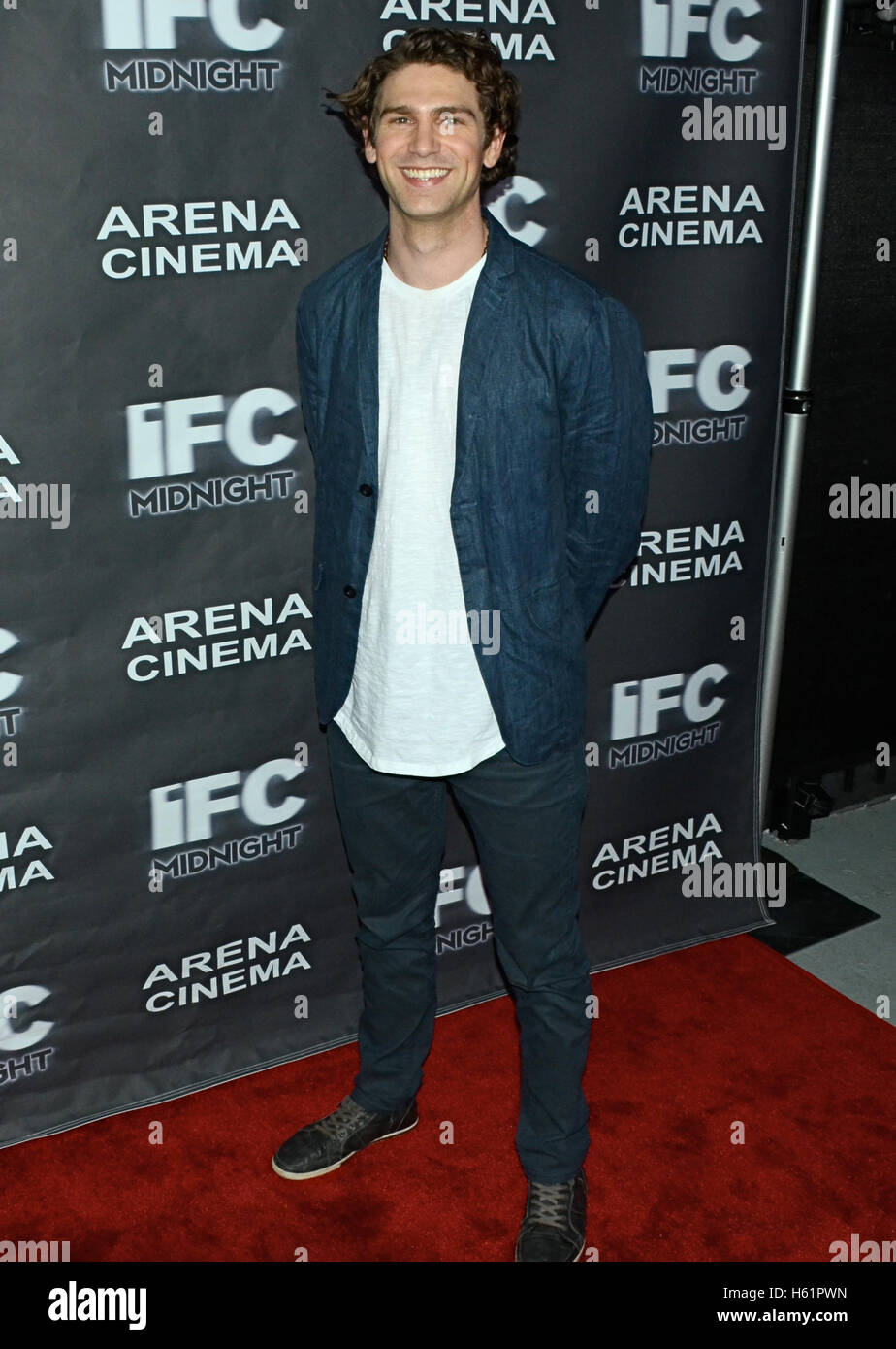 Samuel Davis attend the 'Cabin Fever' Los Angeles Premiere at Arena Cinema Hollywood on February ...