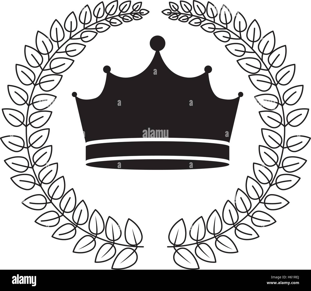 king crown icon Stock Vector Image & Art - Alamy