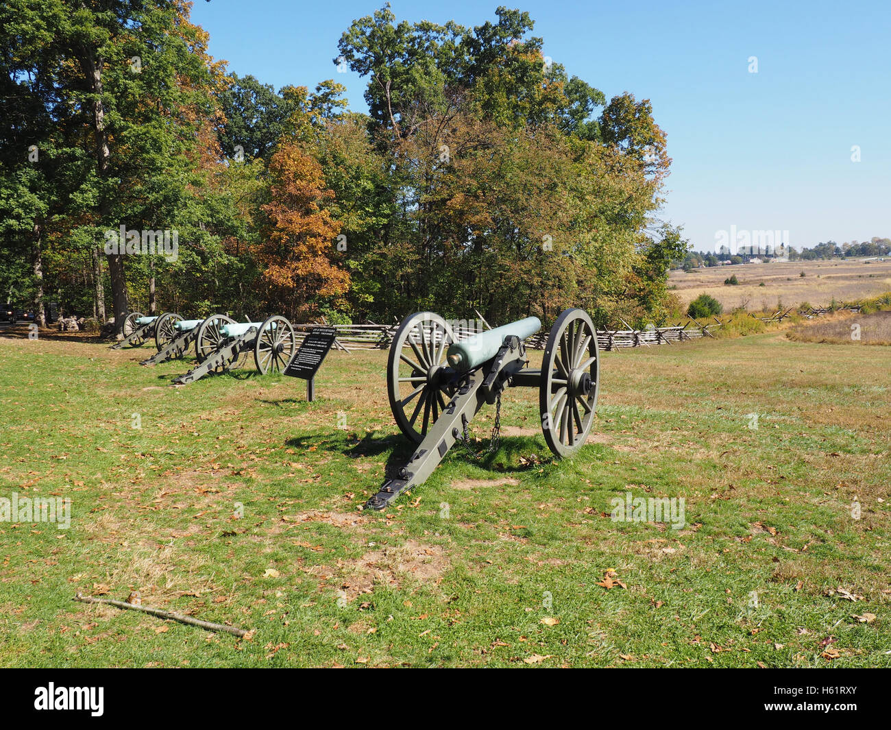 Gettysburg civil war battlefield hi-res stock photography and images ...