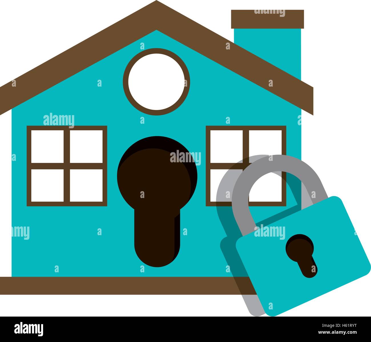 house security system Stock Vector Image & Art - Alamy
