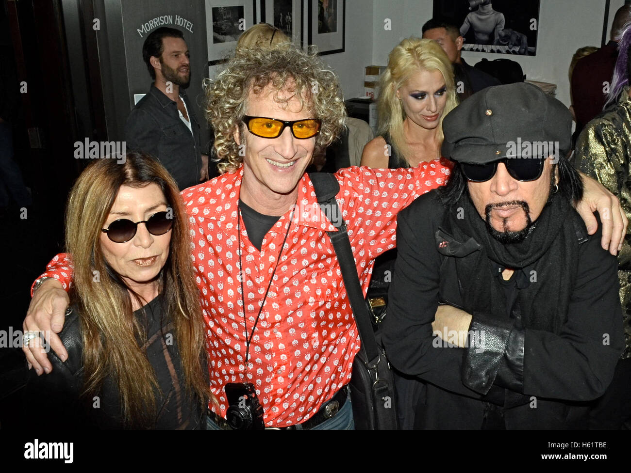 Julia ‘Lady J’ Gerard, Jimmy Steinfeld and Sirius Trixon attend the ...