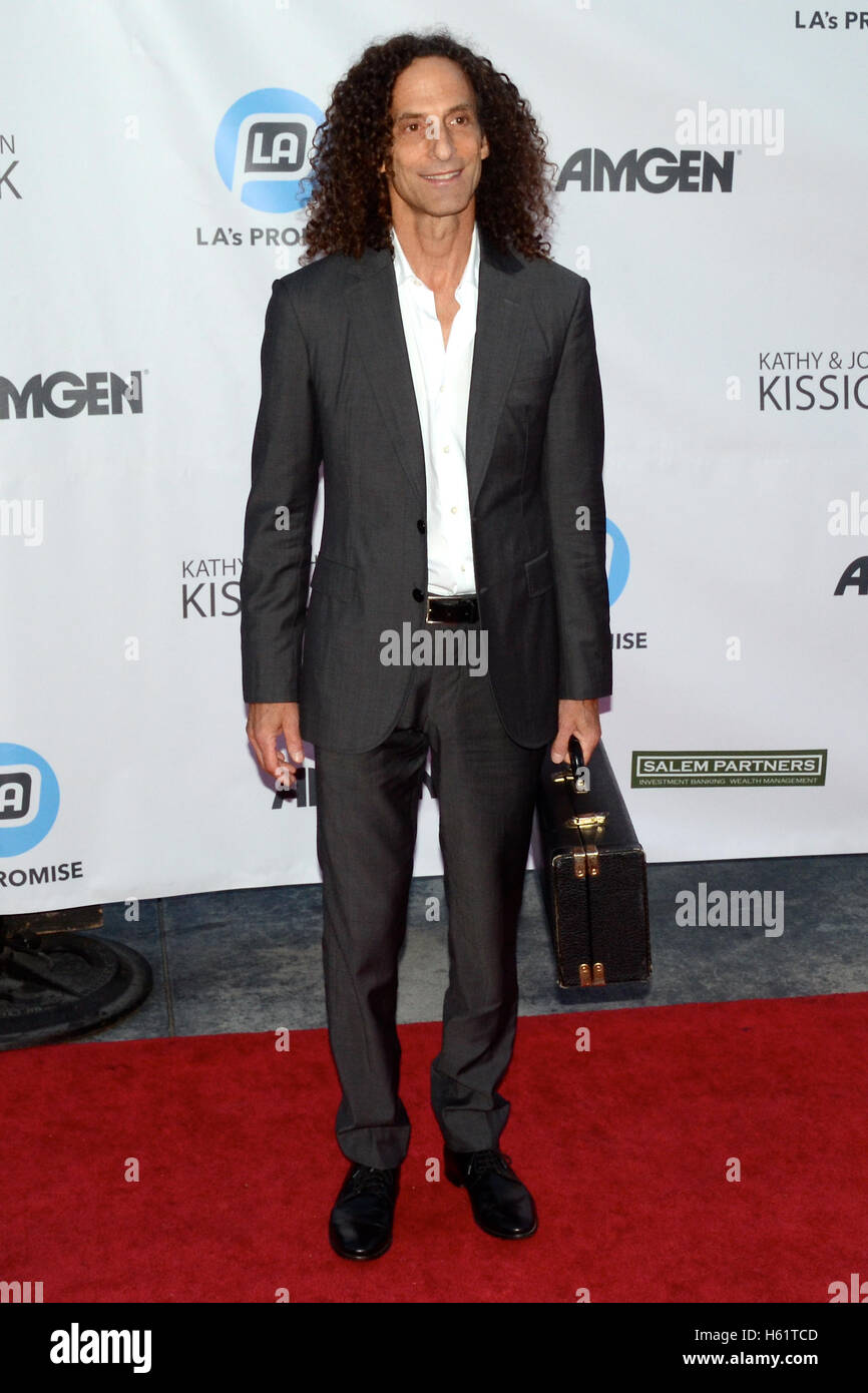 Kenny G attends the 2015 LA's Promise Gala held at Universal Studios ...