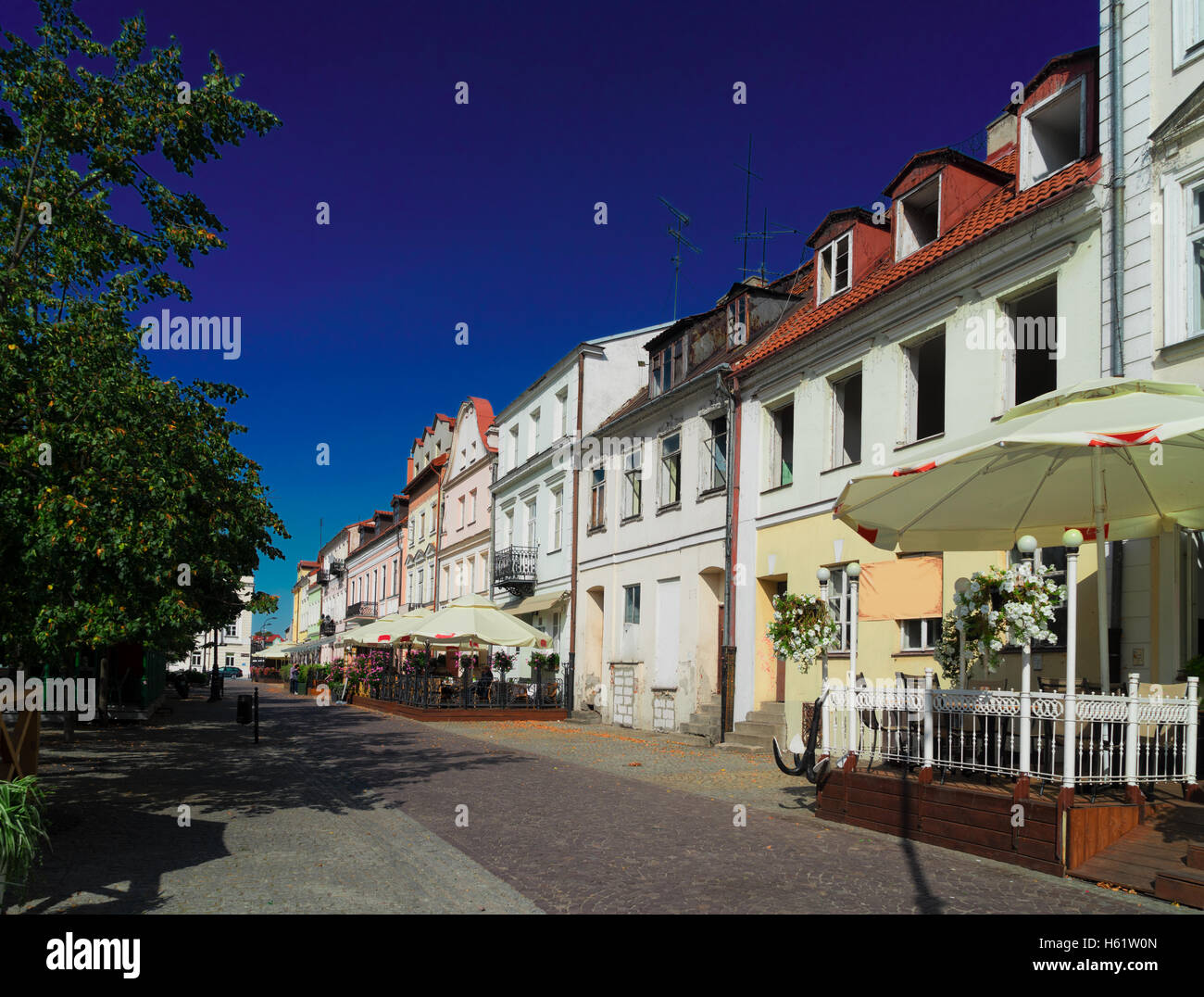 old town of Plock, Warsaw Stock Photo - Alamy