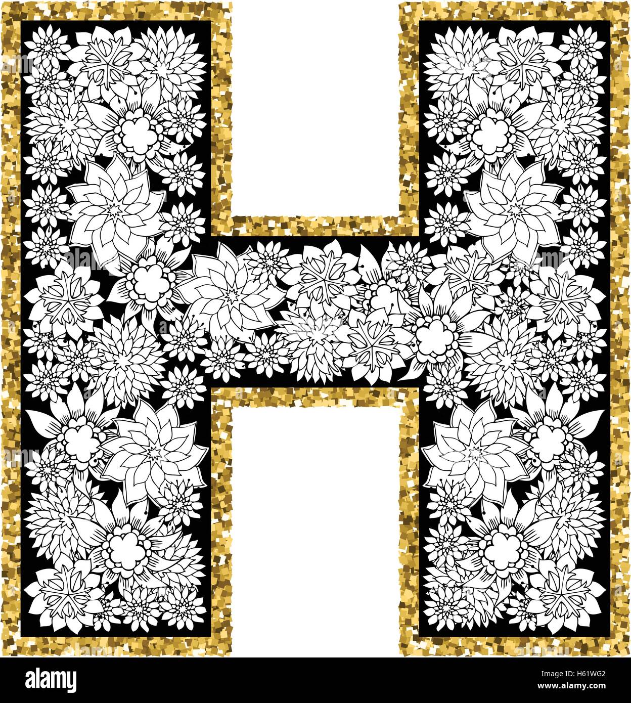 Letter h design hi-res stock photography and images - Alamy