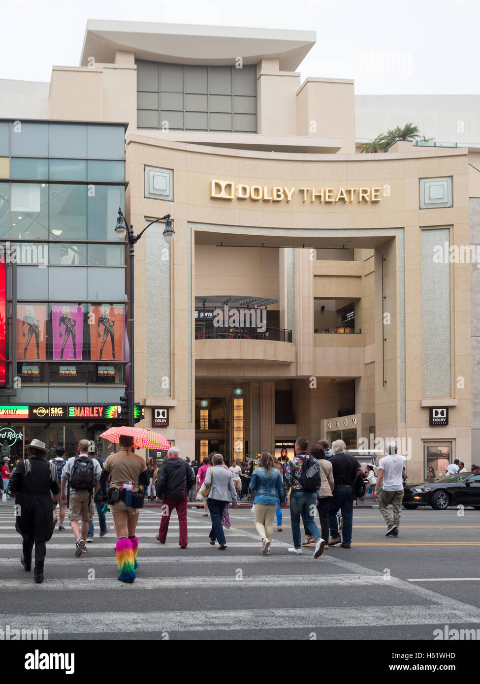 Dolby Theater facade Stock Photo - Alamy