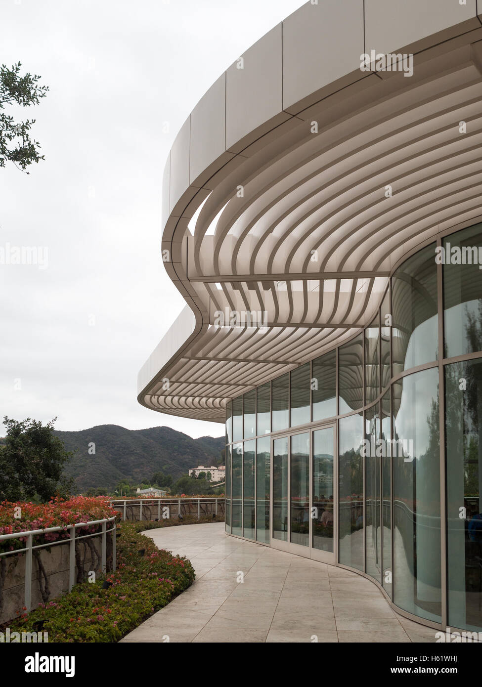 The Broad museum building Stock Photo - Alamy