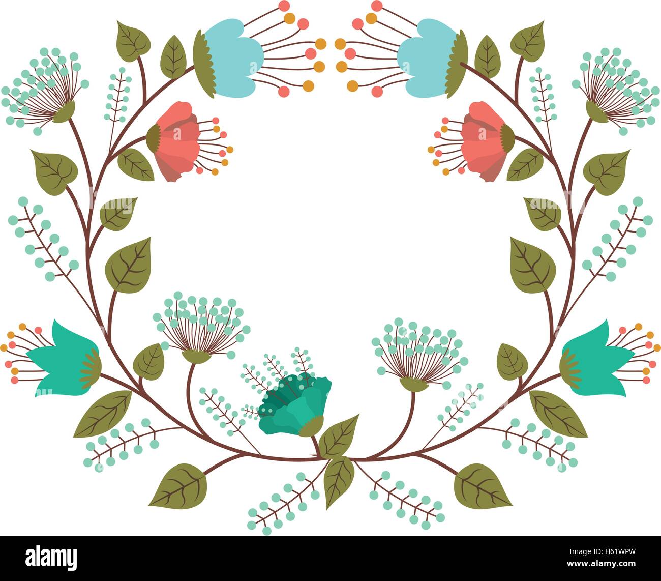 beautiful flowers icon Stock Vector Image & Art - Alamy