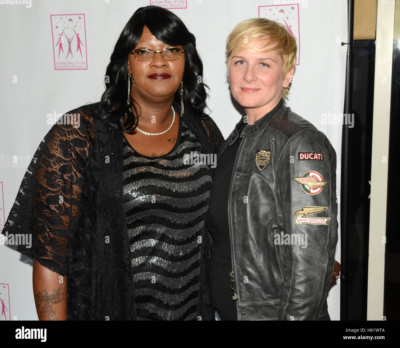 Terron Franklin and Arlin Crane attends CNN Hero Susan Burton's "A New ...