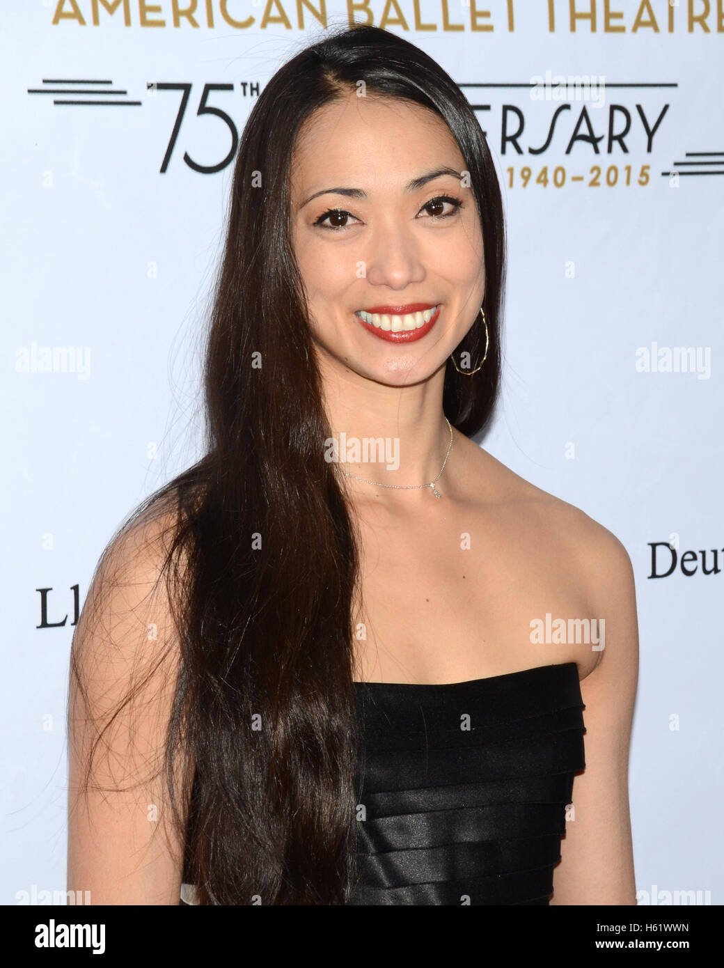 Stella Abrera arrives at the American Ballet Theatre 75th Anniversary Holiday Benefit at the ...