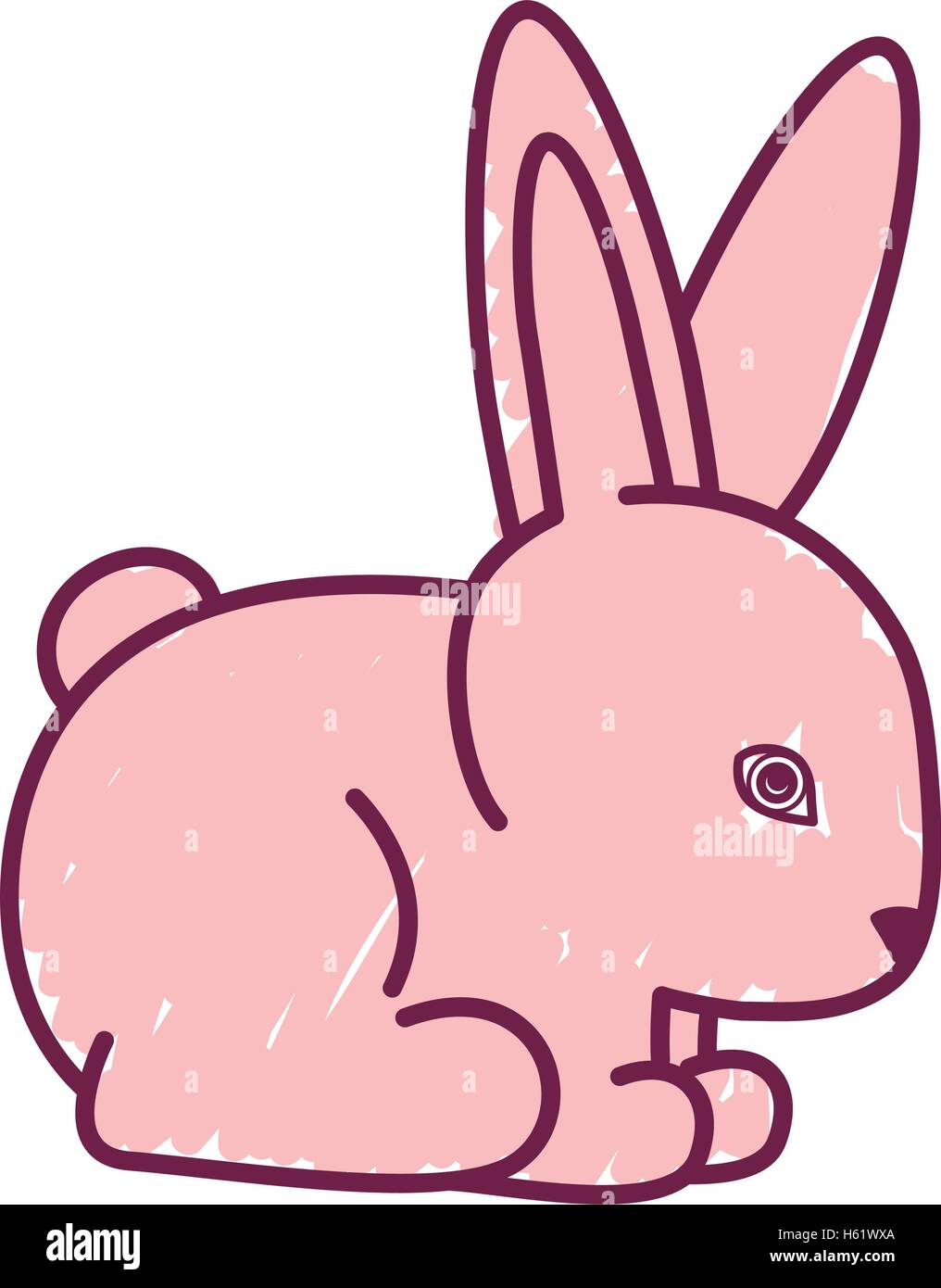 rabbit animal cartoon Stock Vector Image & Art - Alamy