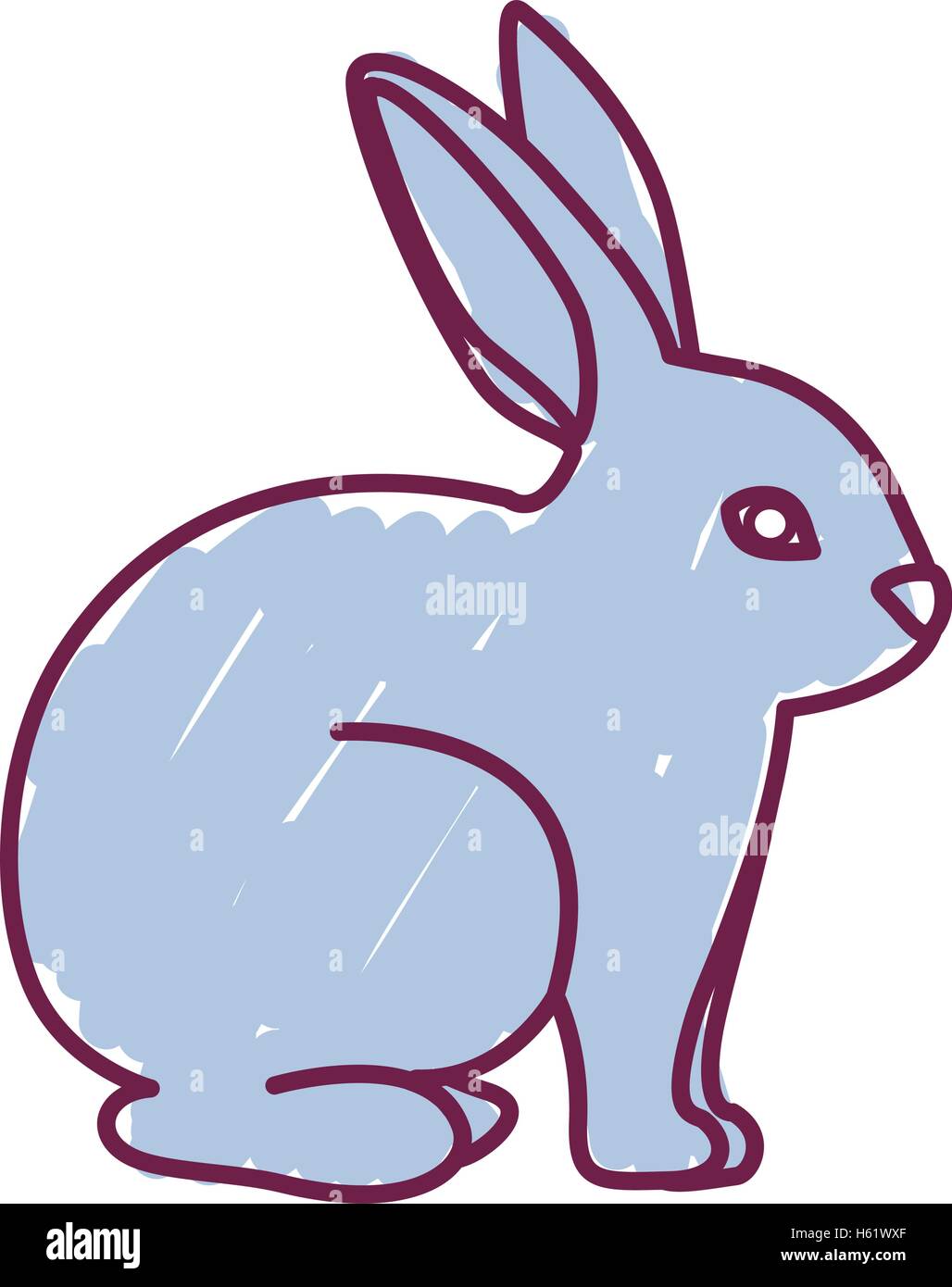 rabbit animal cartoon Stock Vector Image & Art - Alamy