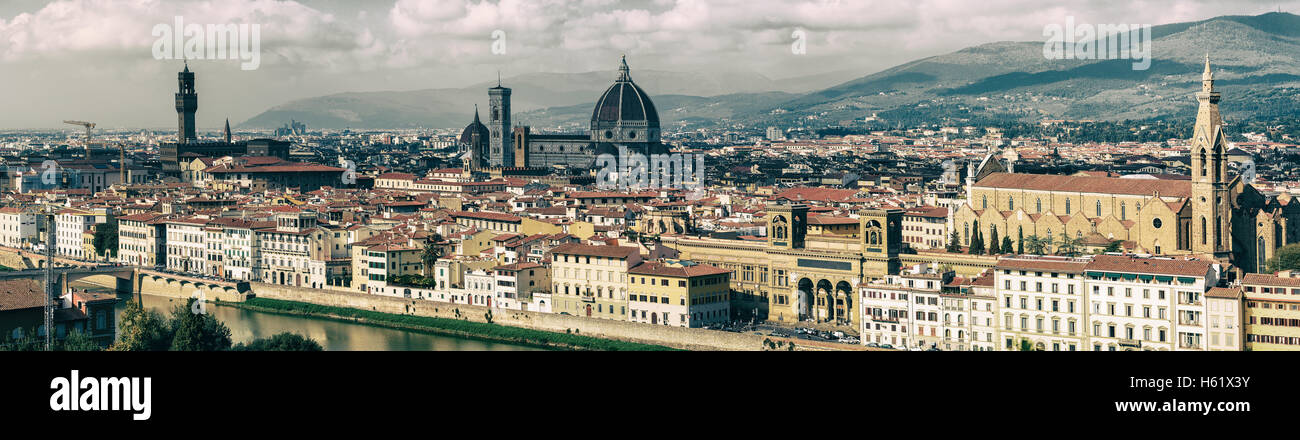 Florence View panorama Stock Photo - Alamy