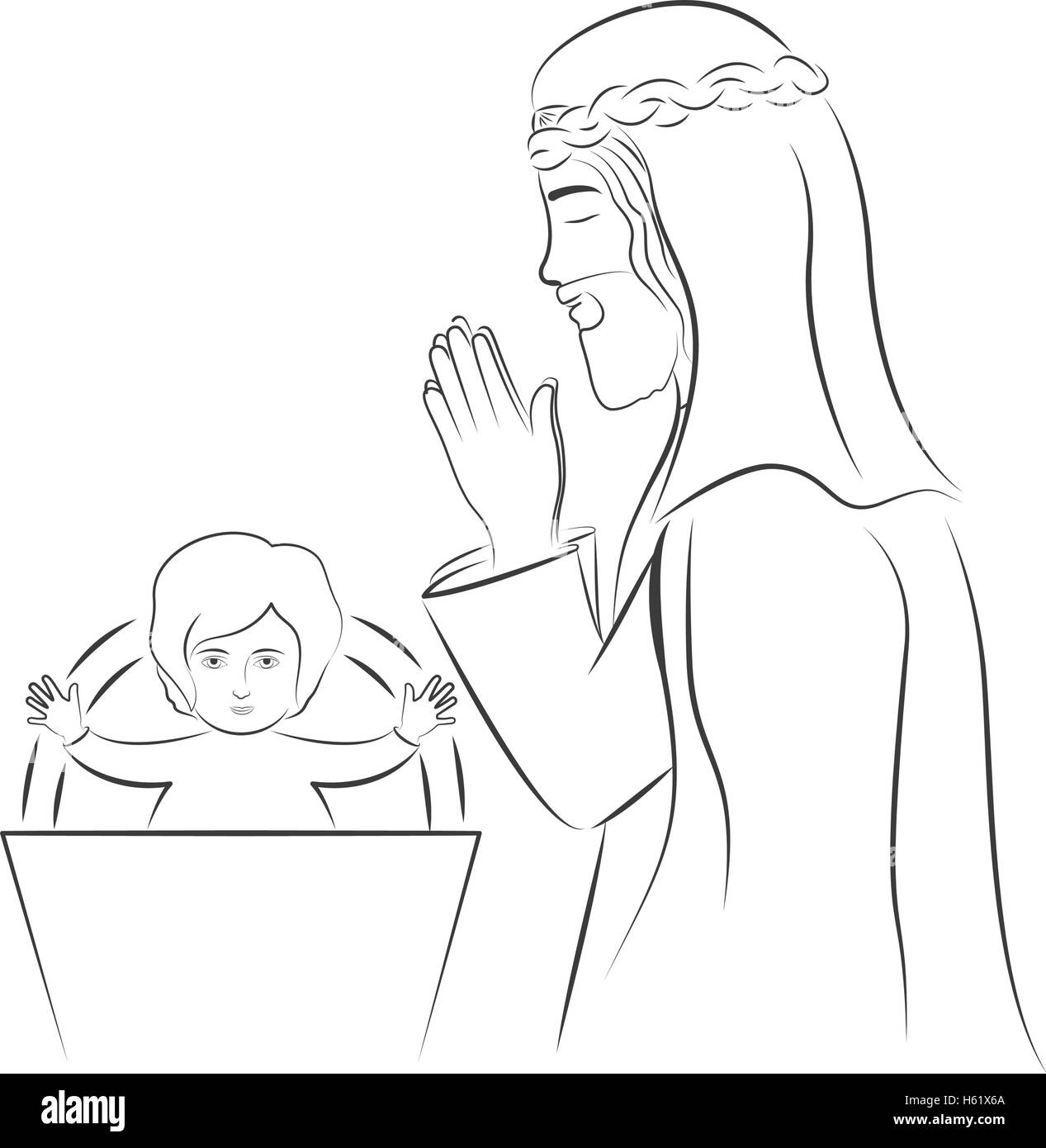 saint joseph design Stock Vector Image & Art - Alamy