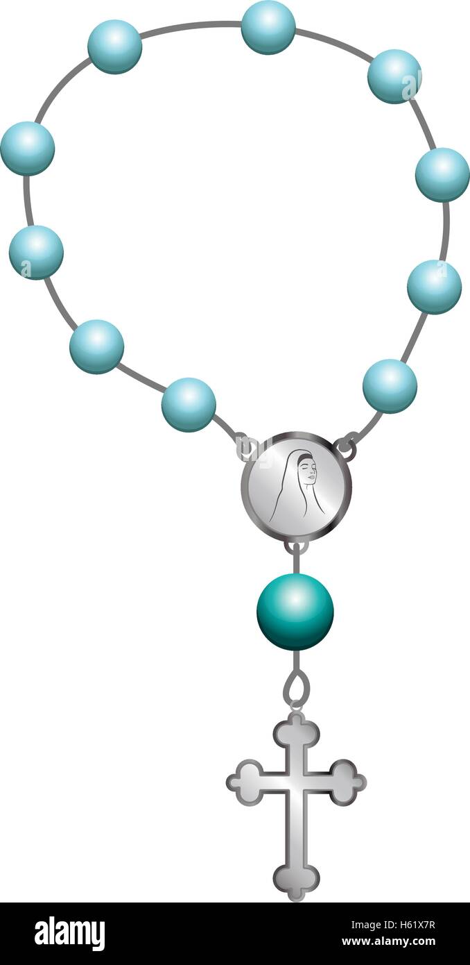 holy rosary design Stock Vector Image & Art - Alamy