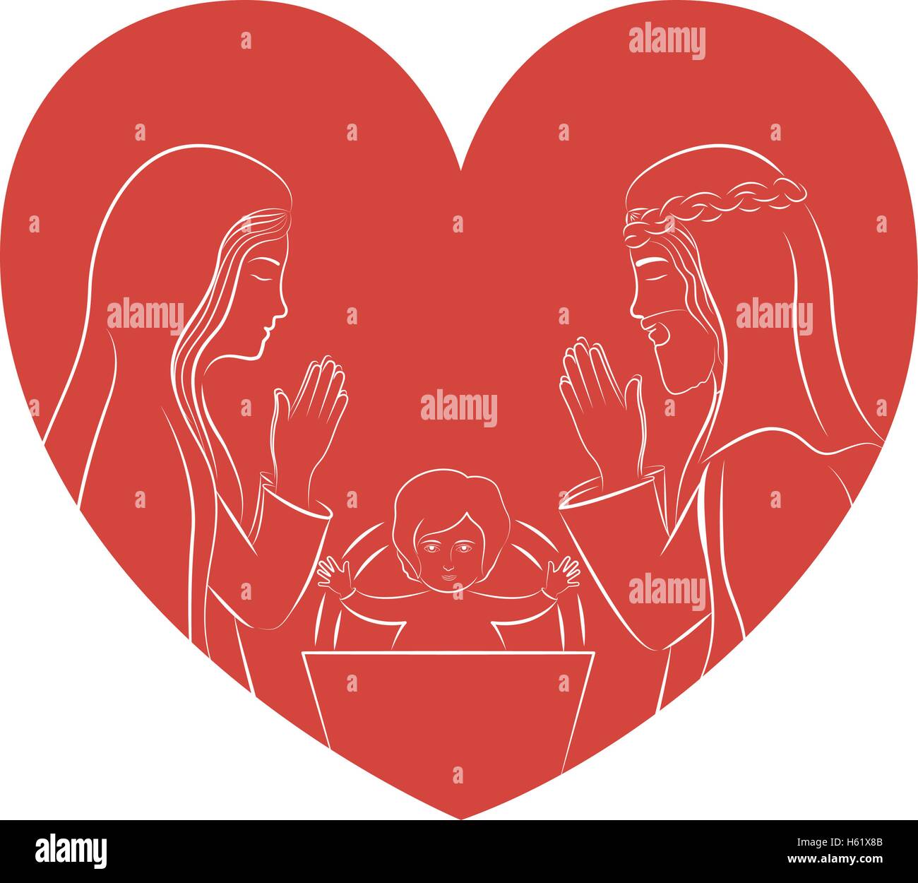 virgin mary design Stock Vector Image & Art - Alamy
