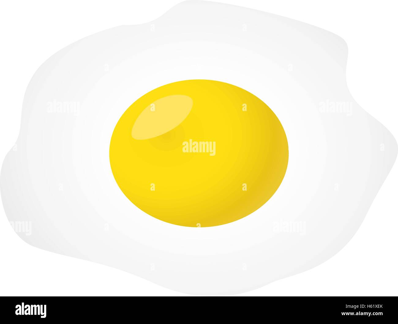 Isolated egg vector in Stock Vector Images - Alamy