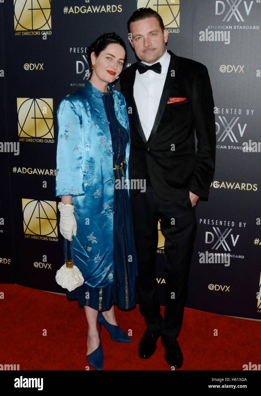 Production Designer Emma Fairley and Chrisian Zollenkopf attend the Art ...