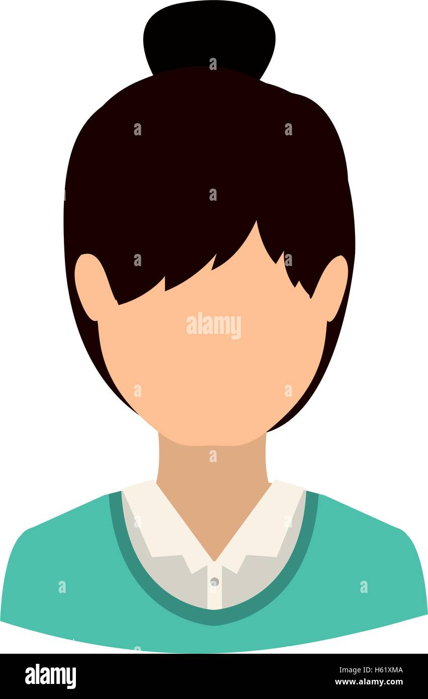 avatar woman cartoon Stock Vector Image & Art - Alamy