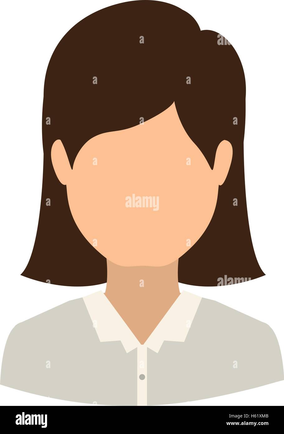 avatar woman cartoon Stock Vector Image & Art - Alamy