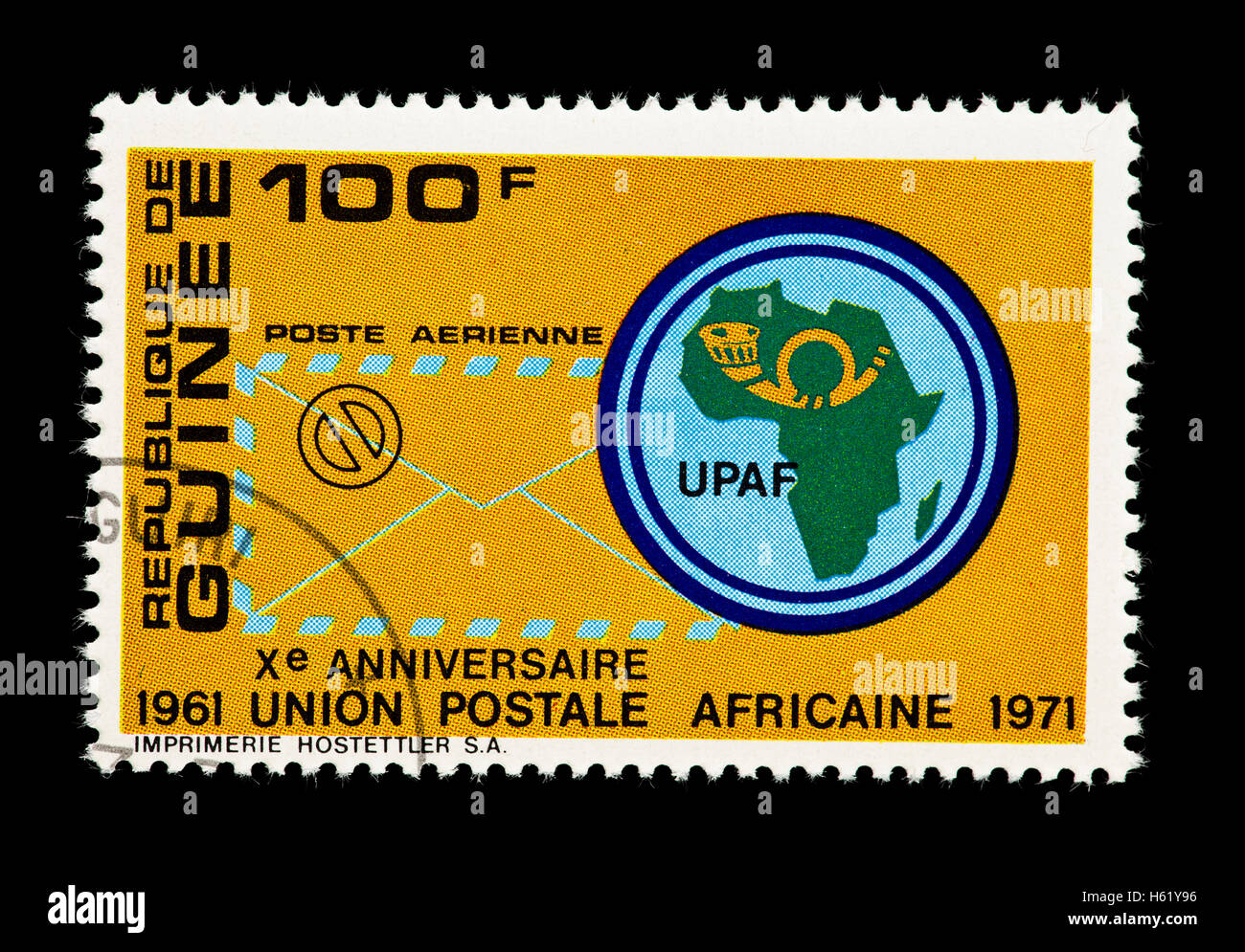 Upu postage stamp hi-res stock photography and images - Alamy