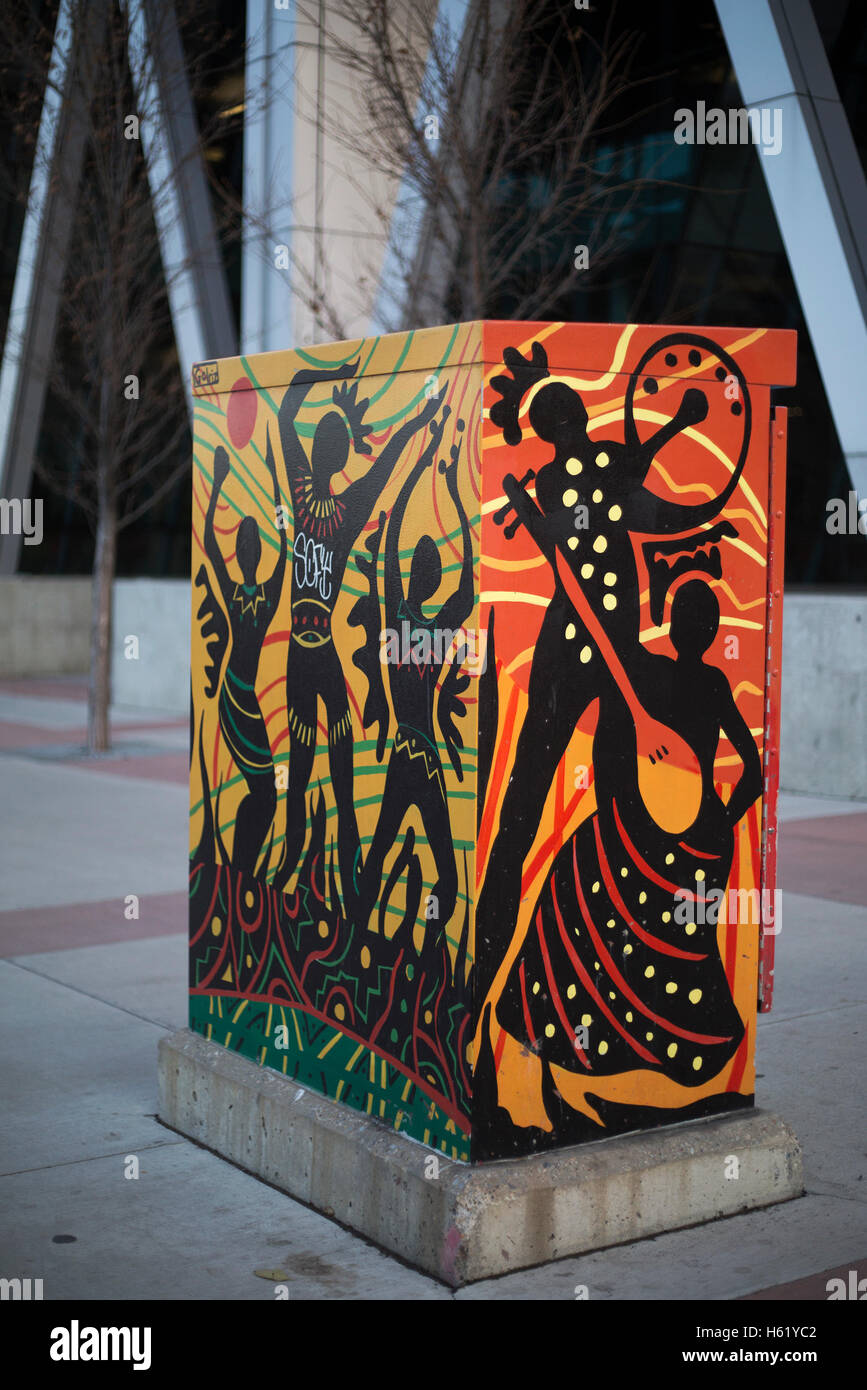 Painted Utility Box High Resolution Stock Photography and Images - Alamy