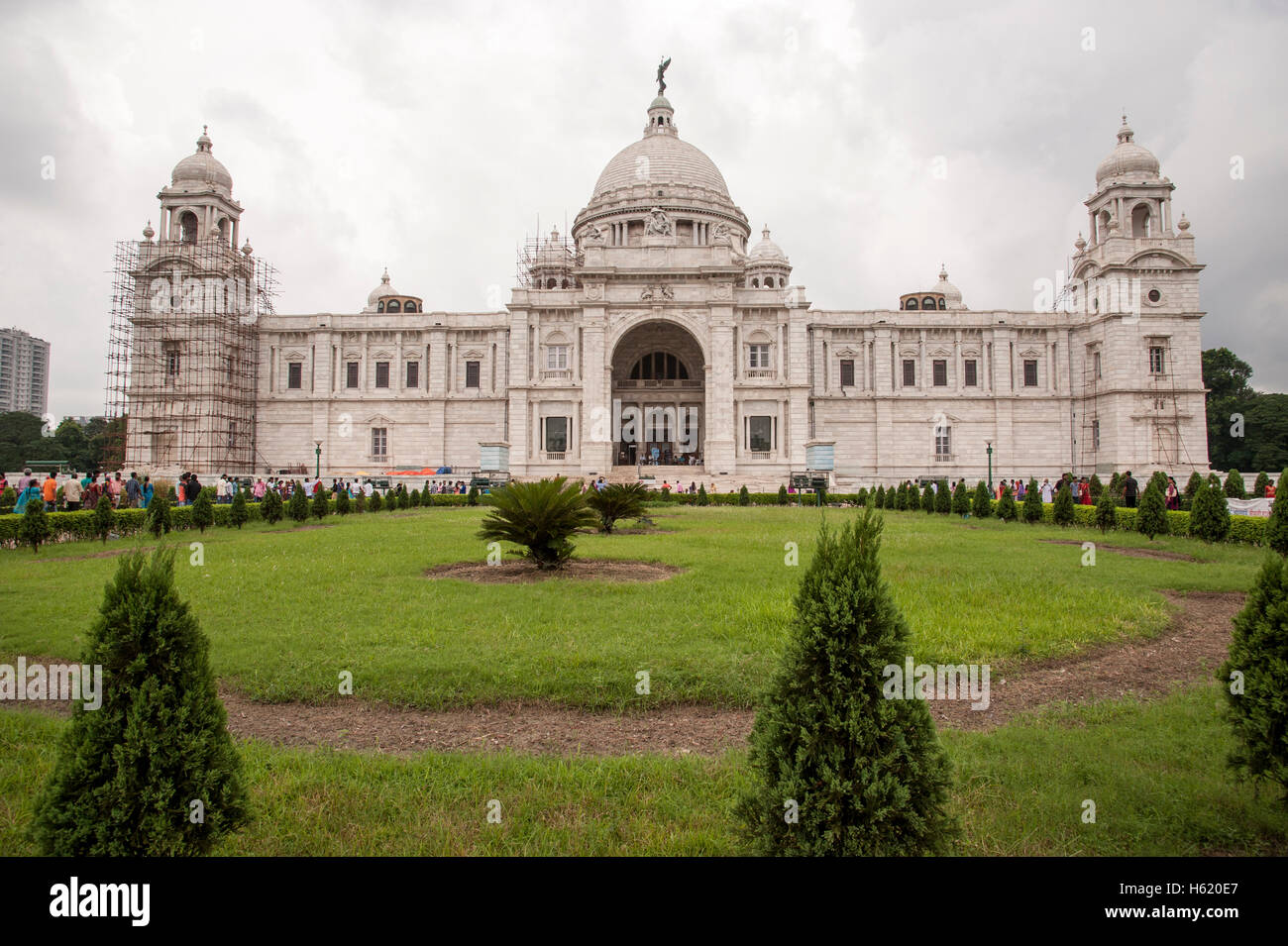 Victoria Memorial a beautiful building from British era, in Kolkata ...