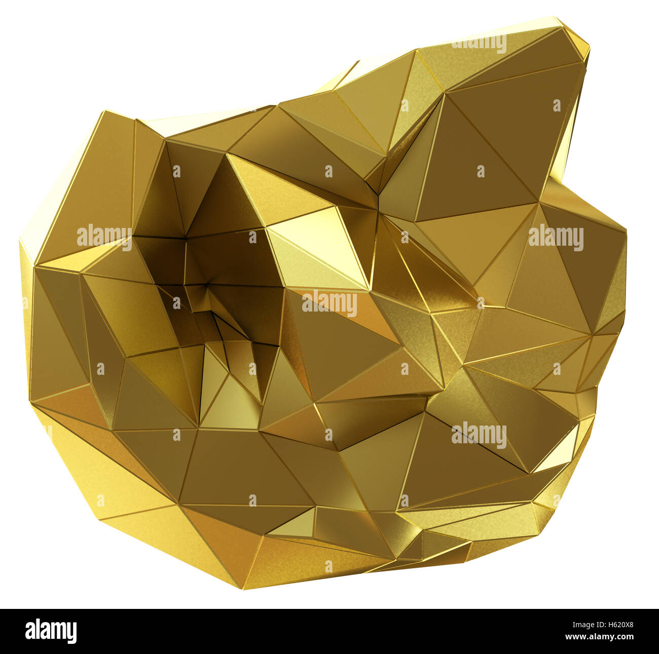 Gold faces Cut Out Stock Images & Pictures - Alamy