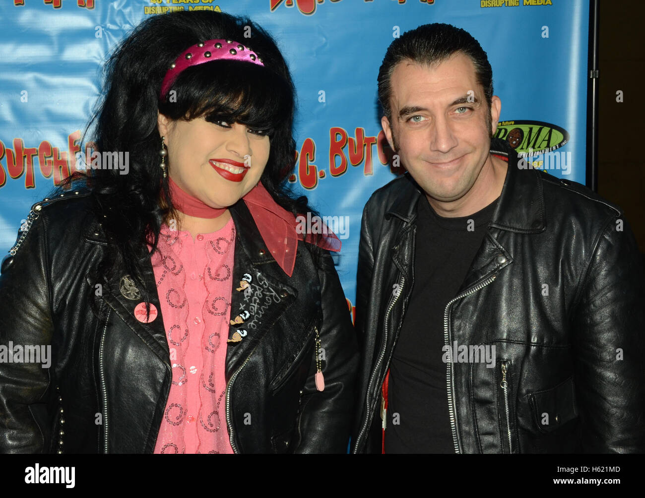 Vicky Tafoya and Matt Beld arrives at the "BC Butcher" World Premiere ...