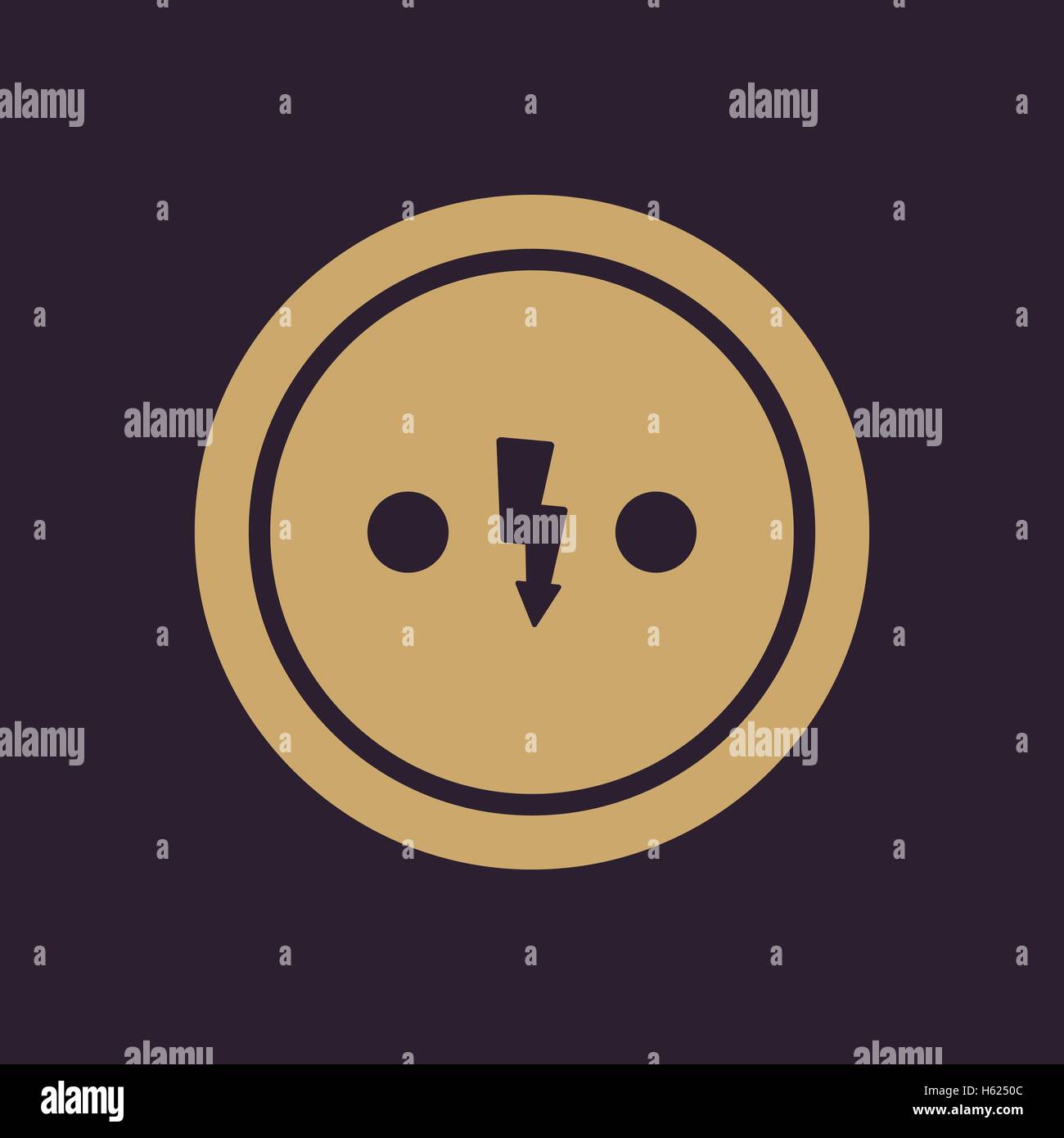 Socket symbol hi-res stock photography and images - Alamy