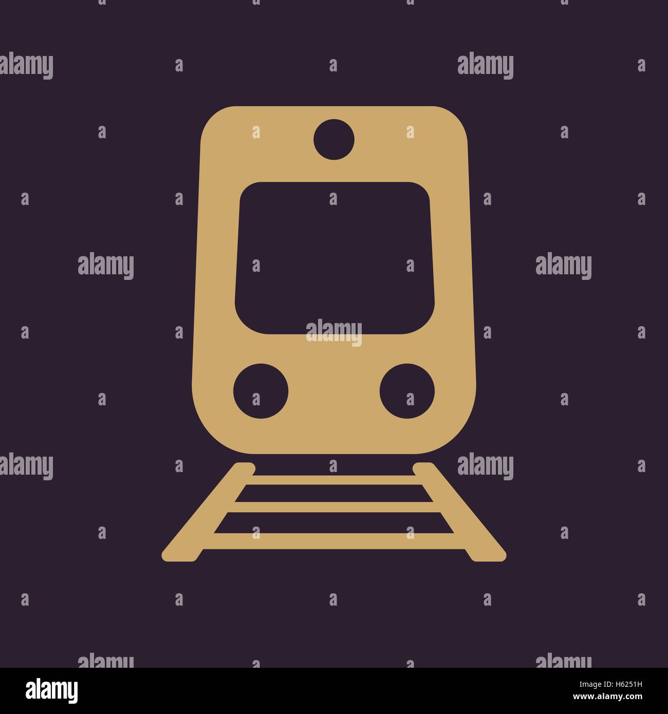 High speed rail route Stock Vector Images - Alamy