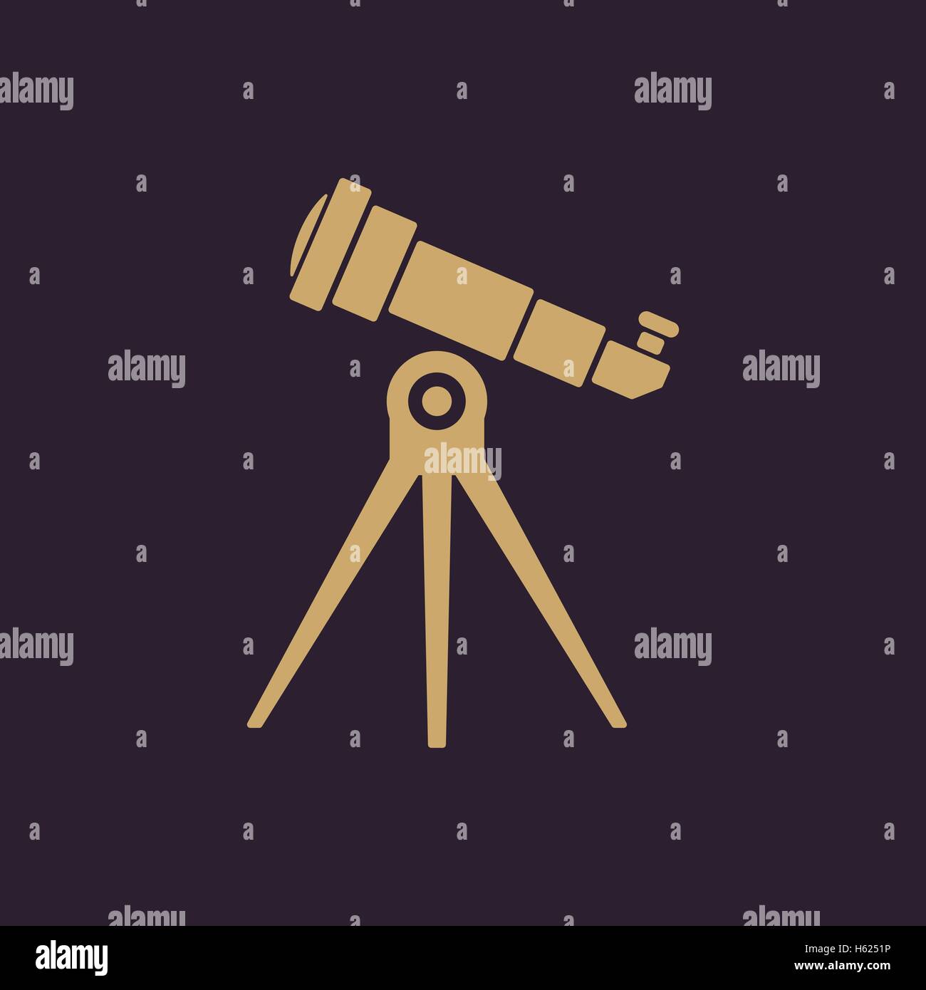 Telescope stars symbol observation hi-res stock photography and images ...