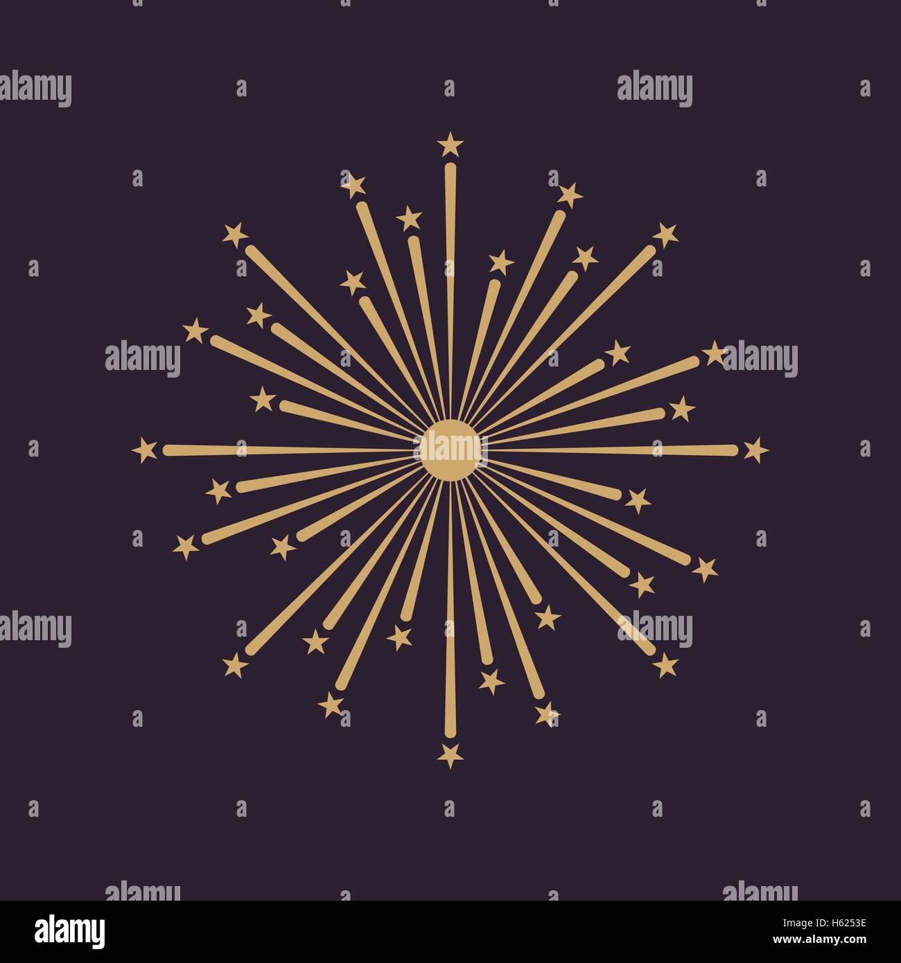 Firework object celebration holiday Stock Vector Images - Alamy