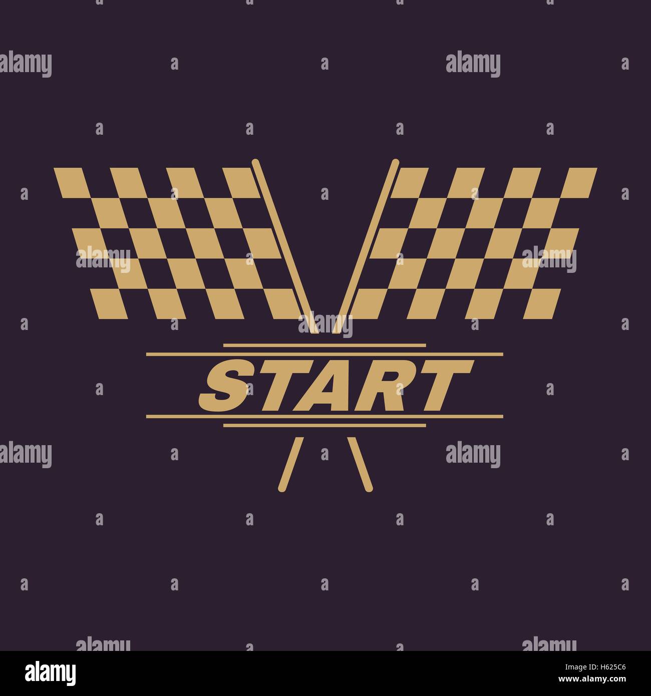 Running Start Position Stock Vector Images - Alamy